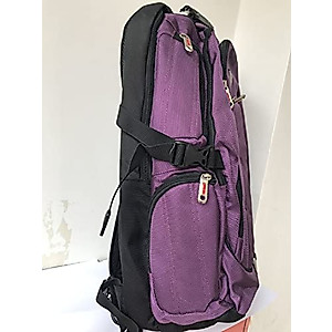 FreeBiz Laptop Backpack 19 Inch, Gaming Laptops Back Pack for 19.5,18, 18.4 Macbook Notebook Computer for Man Woman Purple (19 inches, Purple)