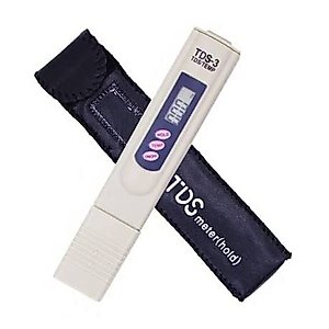 R H TDS Meter TDS Meter Digital Water Tester - TDS, EC & Temperature Meter 3 in 1, 0-9999 ppm Accurate, PPM Meter for Drinking Water Test, Coffee, Swimming Pool, Aquarium, RO/DI System, Hydroponics