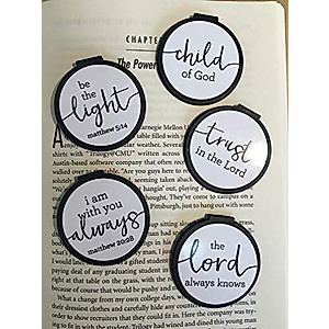 Inspirational Bookmarks (Set of 30) Assortment Christian Bookmarks. Ideal for Bible School Gifts, Christian Promotions, Vacation Bible School Rewards and Birthday Favors!
