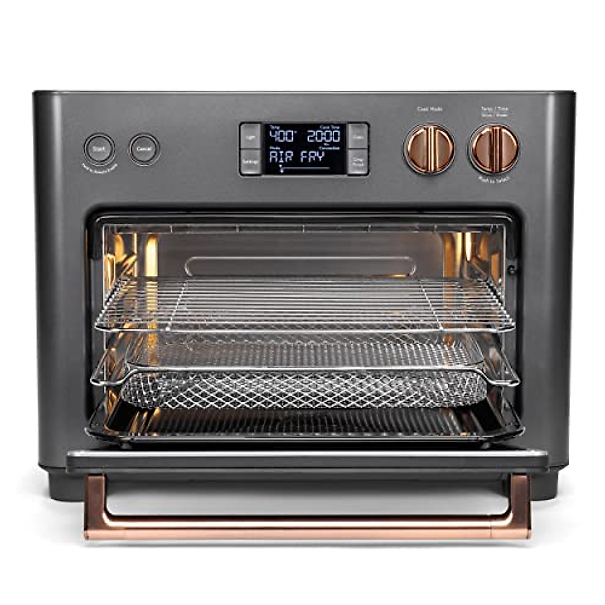 Cafe Couture Oven with Air Fry, 14 Cooking modes in 1 including Crisp Finish, Wifi, Matte Black