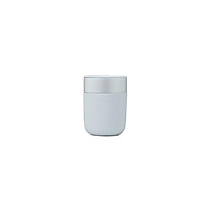 W&P Porter Ceramic Mug w/ Protective Silicone Sleeve, Slate 16 Ounces | On-the-Go | Reusable Cup for Coffee or Tea | Portable | Dishwasher Safe