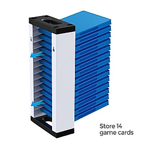 Wall Mount Holder Game Disc Box Storage Rack Holder Durable for PS5 Storage Shelf Hold Game Disk Rack Controller Organizer Stable Game Disk