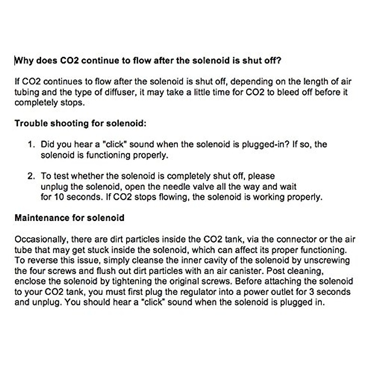 Basic AQUATEK CO2 Regulator with Cool Touch Solenoid