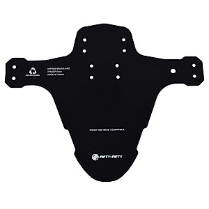 FIFTY-FIFTY Mountain Bike Fender, MTB Mudguard, Front and Rear Compatible, Fits 26", 27.5", 29", Plus Size and Fat Bike Wheel Sizes(Blue)