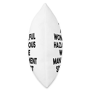 World's Most Wonderful Hazardous Waste Management Specialist Throw Pillow