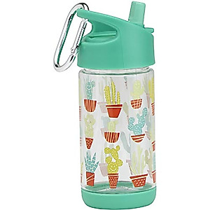 SugarBooger Flip & Sip Clear Tritan Cup, Cactus