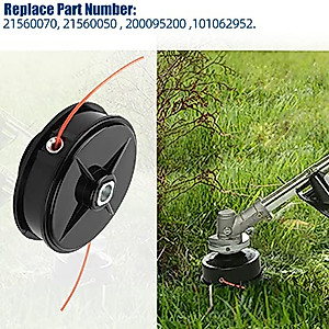 21560070 Trimmer Head for Echo Weed Eater Trimmers All SRM Series SRM210, SRM225, SRM230, SRM235, SRM260, SRM265, All Straight Shaft Trimmers
