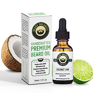 Beard Organics Coconut Lime Beard Oil | Coconut & Lime Scent