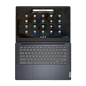 Lenovo IdeaPad 3 Chrome 14M836 14" HD Chromebook MediaTek MT8183 4GB RAM 64GB eMMC 5.1 microSD Card Reader Abyss Blue Chrome OS (Renewed)