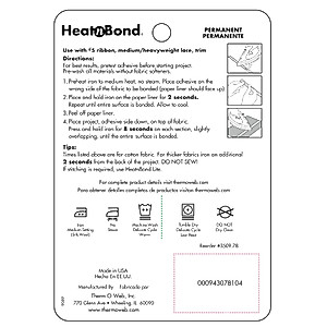HeatnBond UltraHold Iron-On Adhesive, 7/8 Inch x 10 Yards