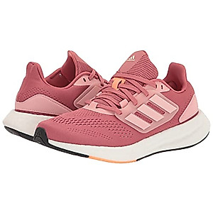 adidas Women's Pureboost 22 Running Shoe, Wonder Red/Wonder Mauve/Beam Orange, 9