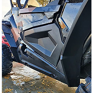 ECOTRIC 2879509 Lower Door Panels Insert Kit Compatible with 2014-2023 Polaris RZR 900 1000 XP S Turbo 2 Door W/OEM Style Frame