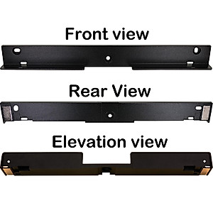 Replacement Wall Mounting Bracket for TOTO Neorest Toilets and Bidets Remote Control THU6209 MS989 MS988 SN8551M MS8551CUMFG 500H 550H N550H THU9798 SN982M MS982CUMG MS952CUMG TCF9786JA SN952M, Black
