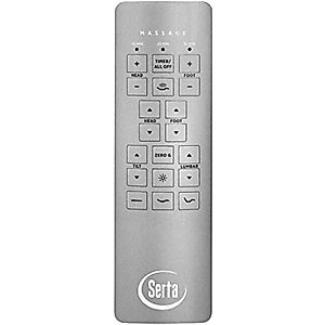 Serta Motion Custom 1 or 2 (II) New White Version Replacement Remote for Adjustable Beds
