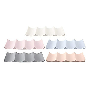 European Style Wine Rack, Plastics Wine Bottle Display Stacking, Wine Holder Storage Organizer for Kitchen Countertops Pantry Fridge Storage Rack 29.3 * 9.8 * 2.3cm