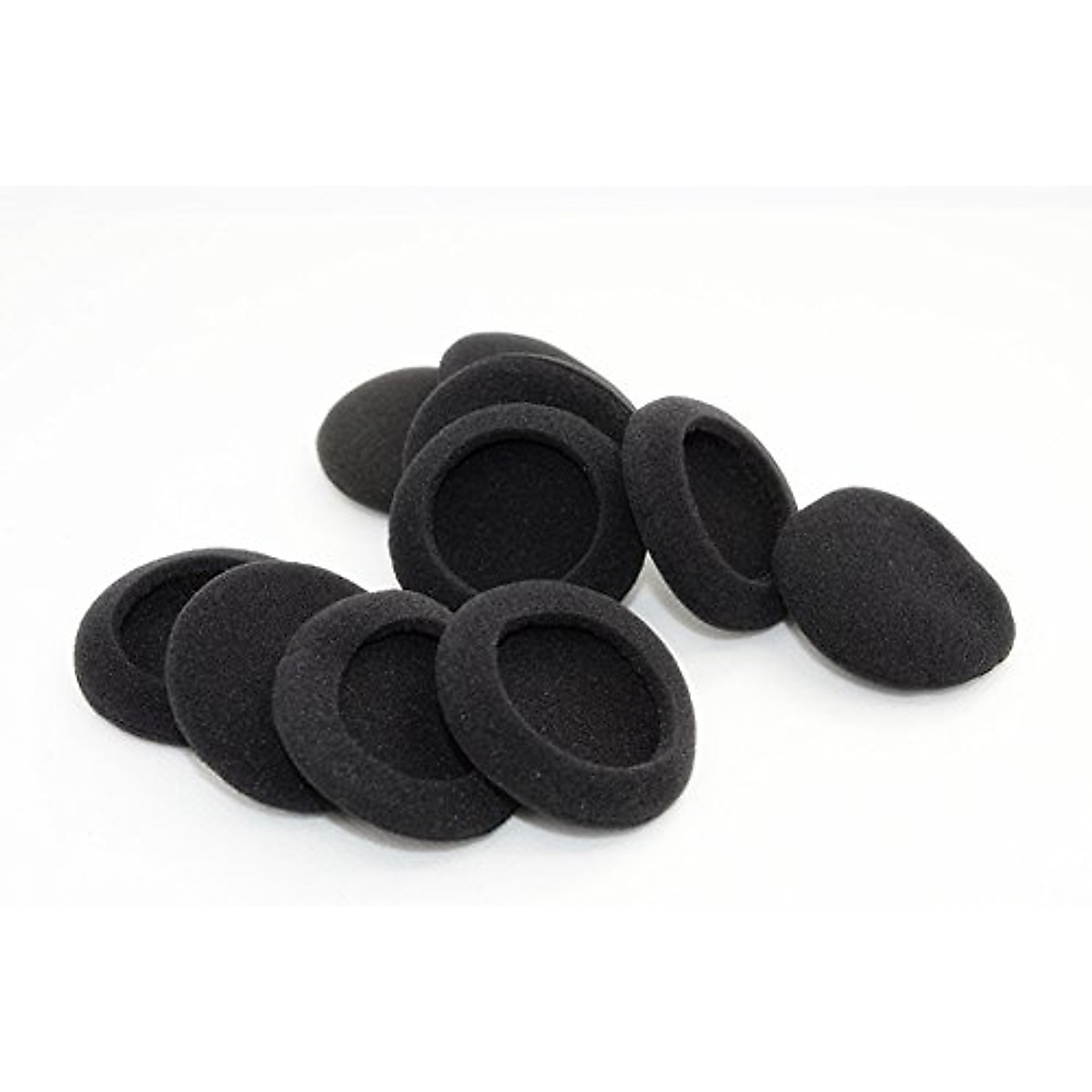 YunYiYi 5 Pairs Replacement Foam Ear Pads Sponge Earpads Cushion Cups Cover Compatible with Plantronics Pulsar p590 P 590 P-590 Headset Headphones