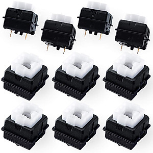 HUYUN 10X Romer G Mechanical Keyboard Switches Compatible for Logit G310 G810 G910 G613 GPro Keyboards (Black)