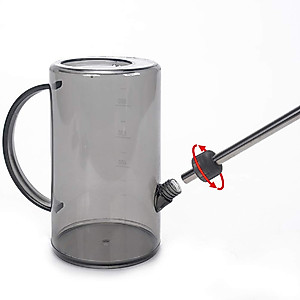 Hemoton 2Pcs Indoor Watering Can, Plastic Watering Can, 1L/34oz Small Watering Can Long Spout Watering Can for Garden House Bonsai Plants