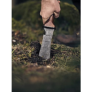 Barebones Hori Hori Ultimate - Walnut Handle - Tempered Steel Blade, Garden Tool (Ultimate Tool)