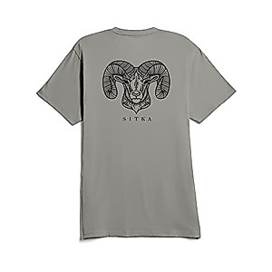SITKA Gear Men's Everyday All Wildlife Tee, Field Gray, L