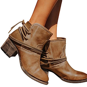 Womens Sandals, Womens Boots Ankle Women Heels Cute Boots Comfy Shoes Heeled Sneakers Tennis Spring Boots Cowgirl Boots Women Wide Calf Khaki