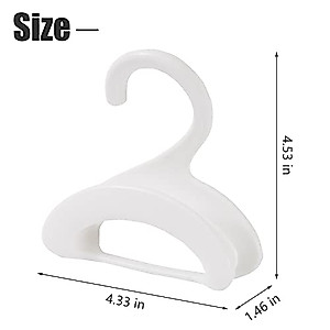 HOMEGYMFREE 4 Pack Handbag Hanger, Purse Hanger Hook Bag Rack Holder Handbag Tote Bag Closet Organizer Storage