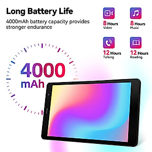 iball 8" Android Tablet, 1920 X 1200 IPS Full HD Display, Upgraded Octa-core Tablets, 4G LTE with SIM Card Slot,2GB+32GB ROM, 8MP Camera, 2.4G+5G WiFi Bluetooth 5.0 GPS