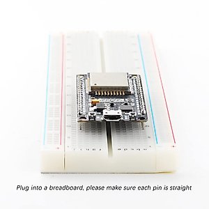 DIYmall DEVIT V1 ESP32-WROOM-32 Development Board ESP32 ESP-32S WiFi+BT BLE Dual-core Dev Module CP2102 forArduino DOIT(Pack of 2PCS)
