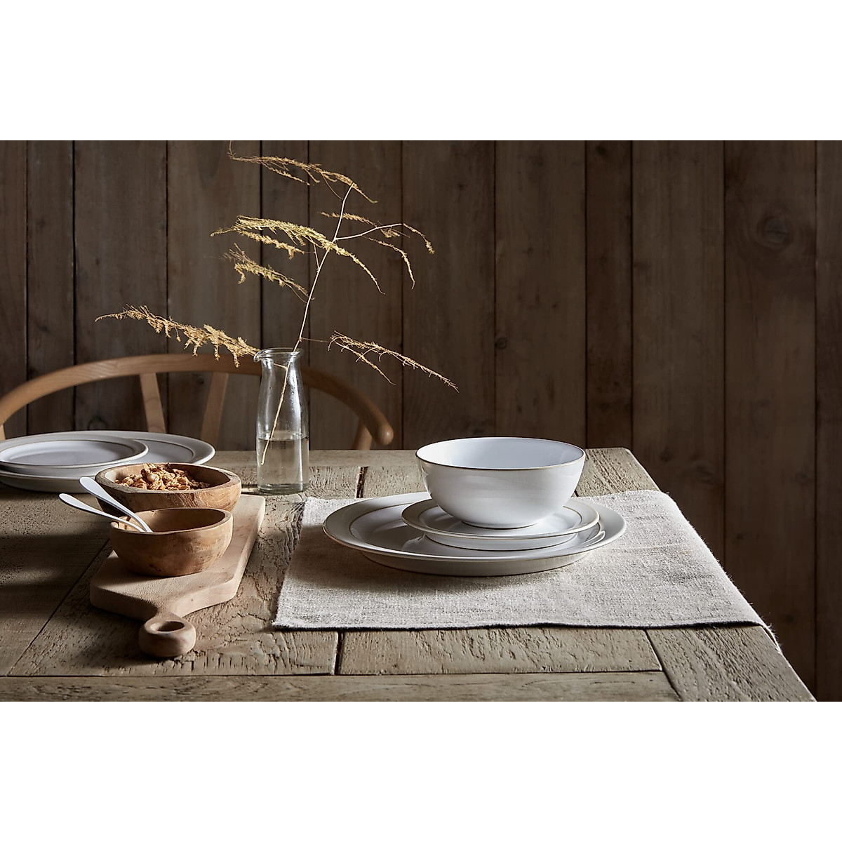 Natural Canvas Cereal Bowl Set Of 2