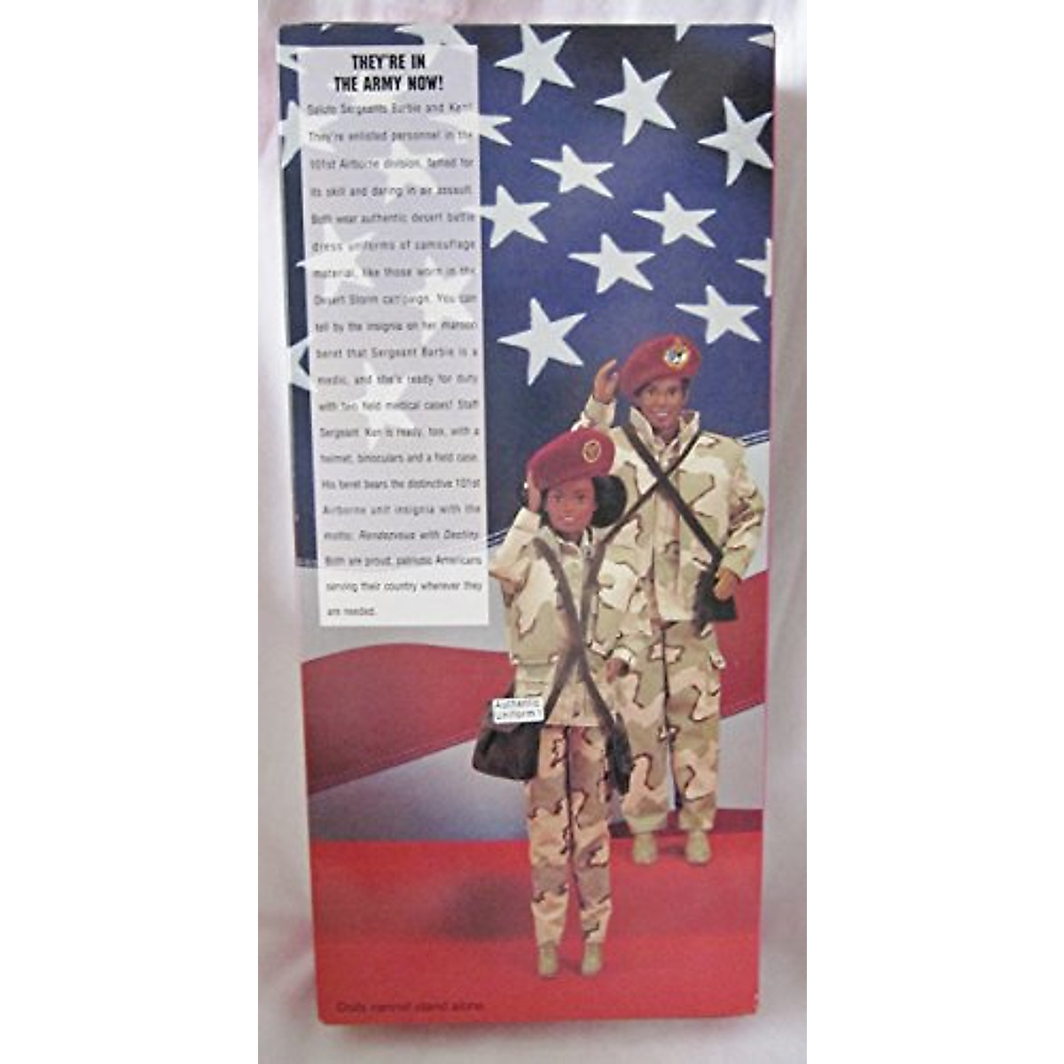 Army Ken Stars 'n Stripes African American Barbie