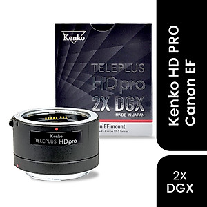 Kenko Teleplus 2X HD Pro DGX Teleconverter for Canon EF - Black (62527)