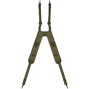 Rothco G.I. Style H Type O.D. LC-1 Suspenders
