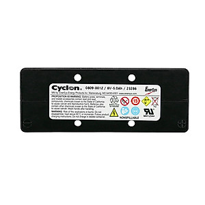 EnerSys Hawker Cyclon 0809-0012 6v-5.0ah Battery. 6v 5ah Monoblock. US Made!!