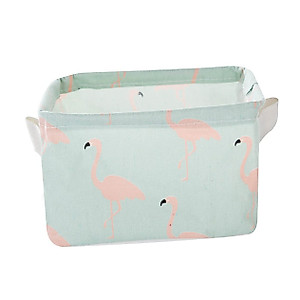 Zerodeko Fabric Organizer Bins Organizer Baskets Collapsible Storage Bins Finishing Basket Foldable Fabric Storage Bins Foldable Storage Cubes