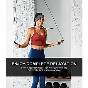 ASMRBAND Sleep Headphones Wireless Sports Headband, Headband Headphones 10Hrs Bluetooth Headband with Soft Cozy Earbuds Comfortable Sleeping Headphones for Side Sleepers, Cool Tech Gadgets Unique Gift