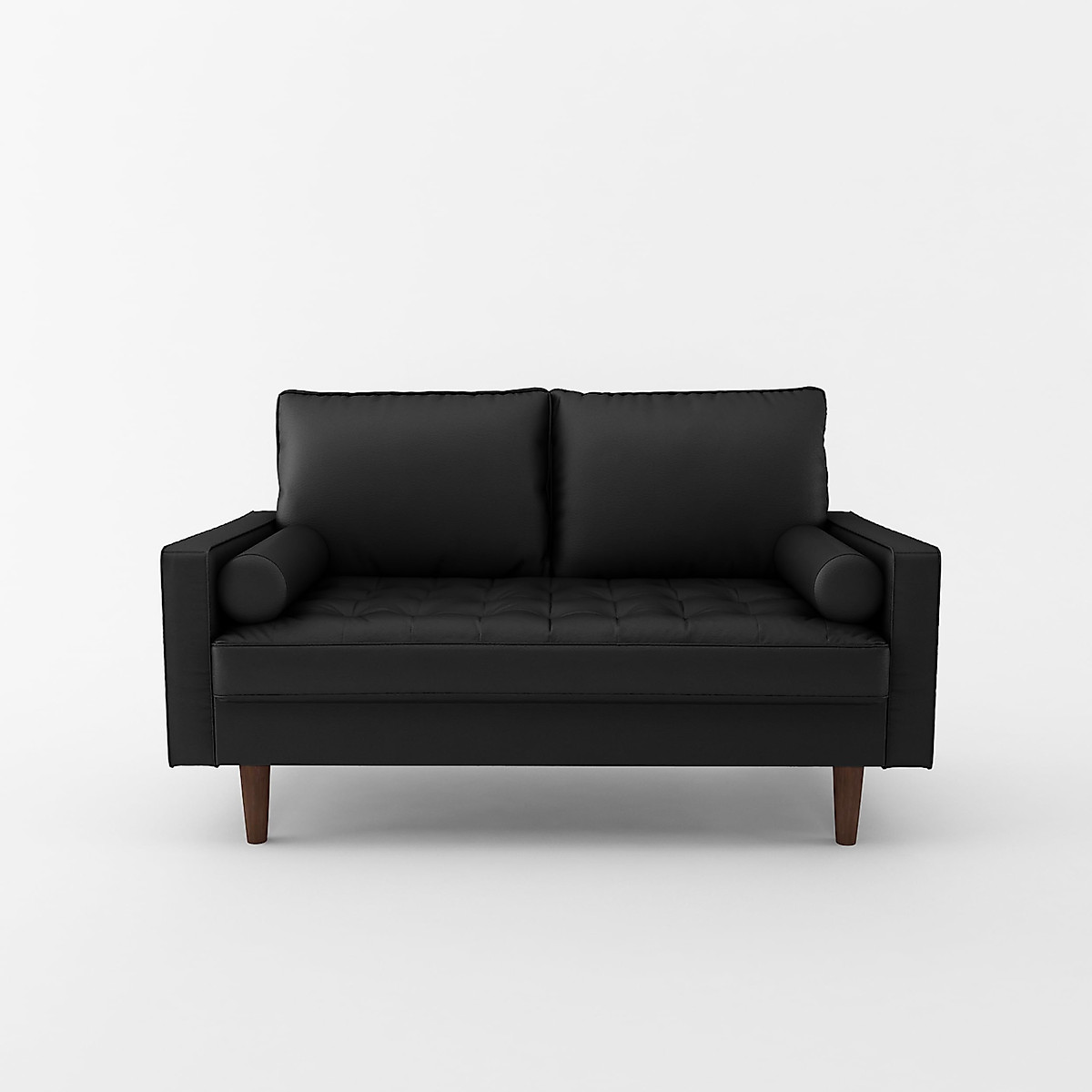 Kingway Inc Loveseat Love, 2 Seat, Black
