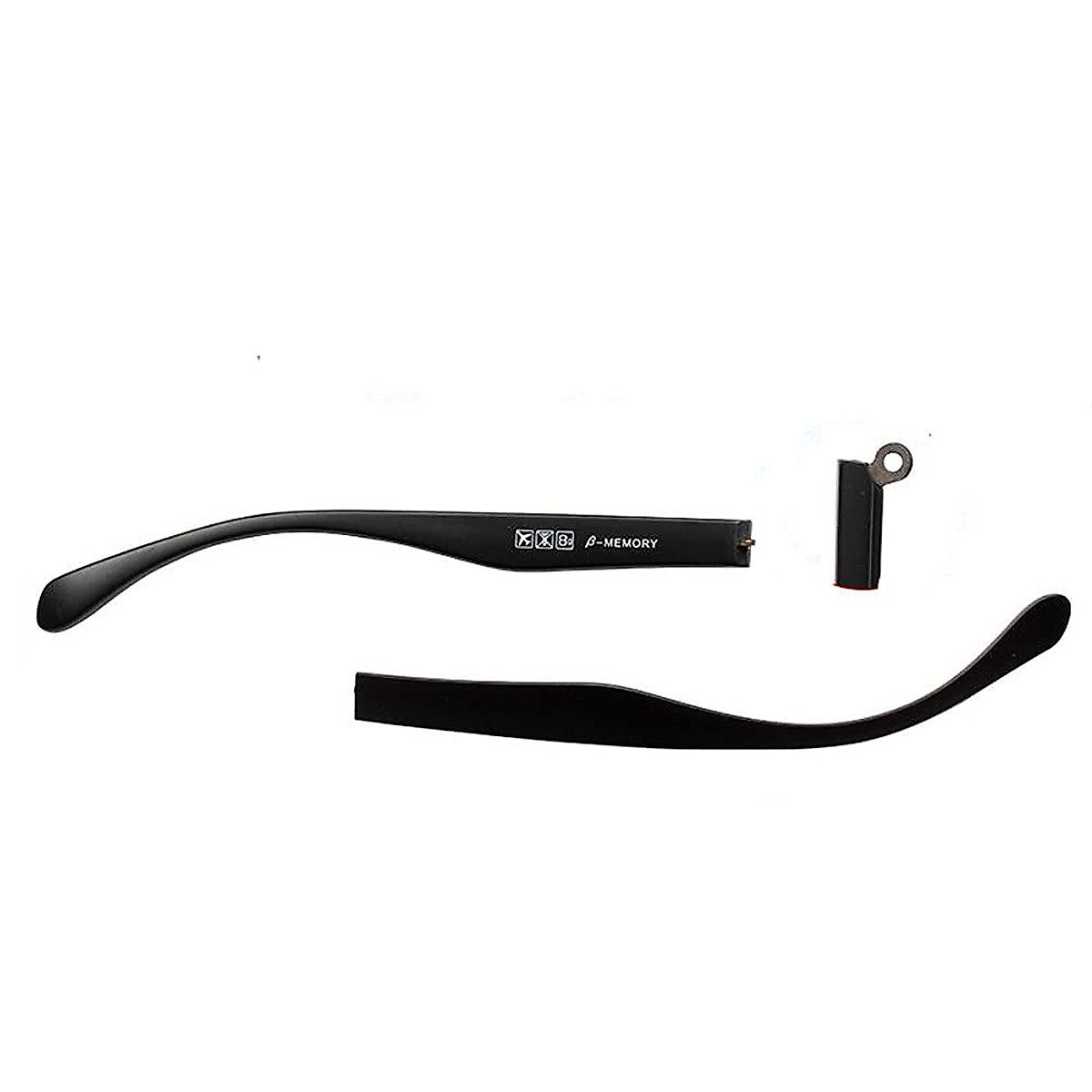 Jingyun 1 Pair Plastic Glasses Replacement Glasses Replacement Temple Eyewear Frame Temple Eyeglasses Arms Legs for Adults-F14