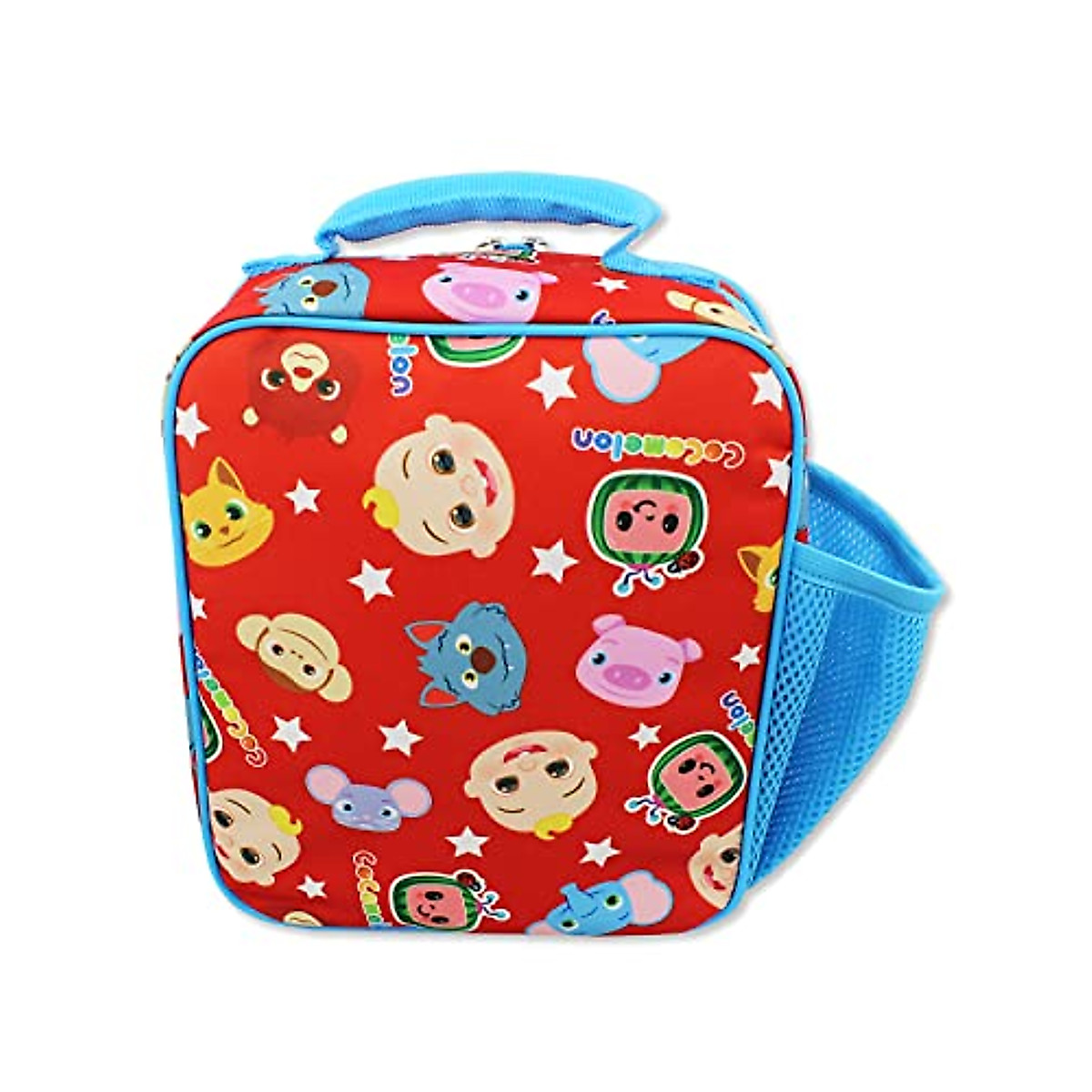 Cocomelon Boys Girls Soft Insulated School Lunch Box (Red, One Size)