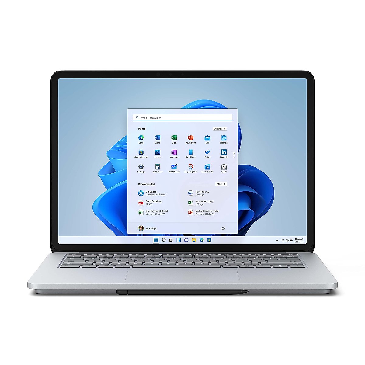 Microsoft Surface Laptop Studio - 14.4" Inch Touchscreen, Intel Core i5, 16GB RAM Memory, 256GB SSD, Perfect for Surface Pro, Surface Book 3 and Surface Tablet Users Platinum 9U1-00001 (Renewed)