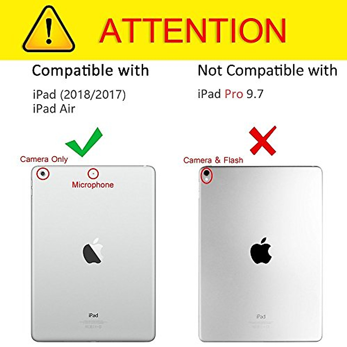 Fintie Rotating Case for iPad 6th / 5th Generation (2018 2017 Model, 9.7 inch), iPad Air 2 / iPad Air 1-360 Degree Rotating Protective Stand Cover Auto Sleep Wake, Black