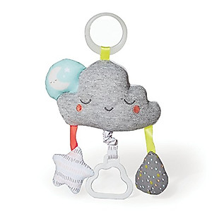 Skip Hop Baby Stroller Toy, Silver Lining Cloud Jitter, Cloud