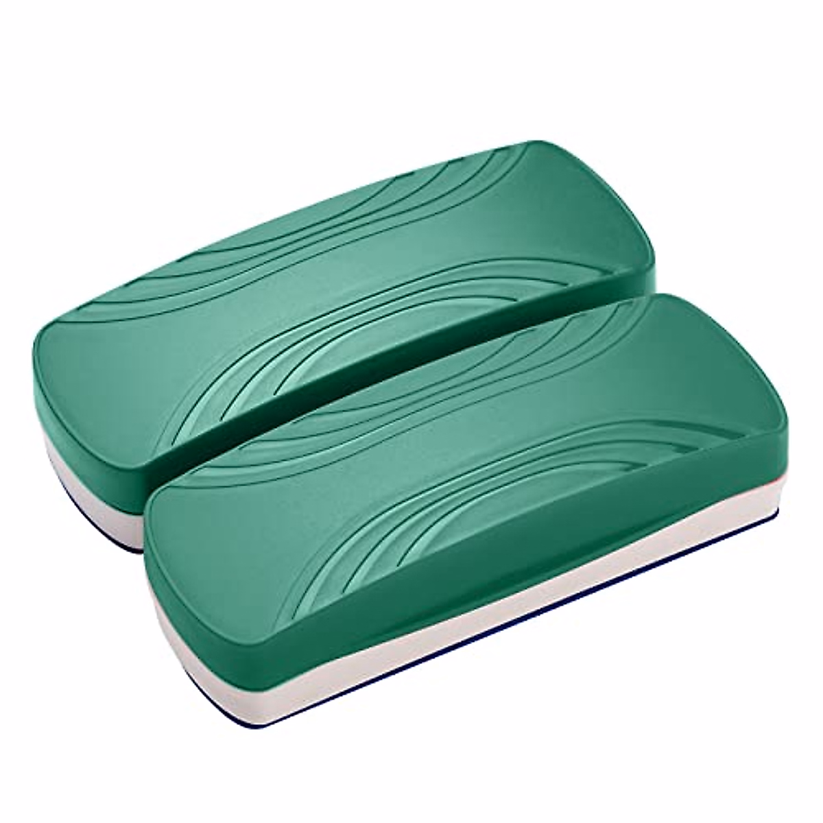 Ddaowanx Whiteboard Eraser, Magnetic Dry Erase Eraser, Glass Board Eraser,School and Office Supplies, Pack of 2 (Green)