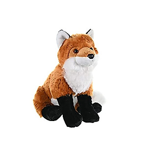 Wild Republic Red Fox Plush, Stuffed Animal, Plush Toy, Gifts For Kids, Cuddlekins 12" (10944)