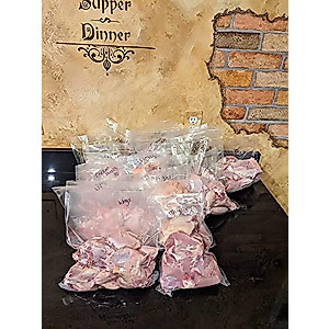 FRESKO 8"x12" Food Vacuum Sealer Bags, 120Pcs PreCut Bags for Food Vacuum Storage, Vacuum Seal Food Sealer Bags with BPA Free and Heavy Duty, Great for Sous Vide Bag Meal Prep