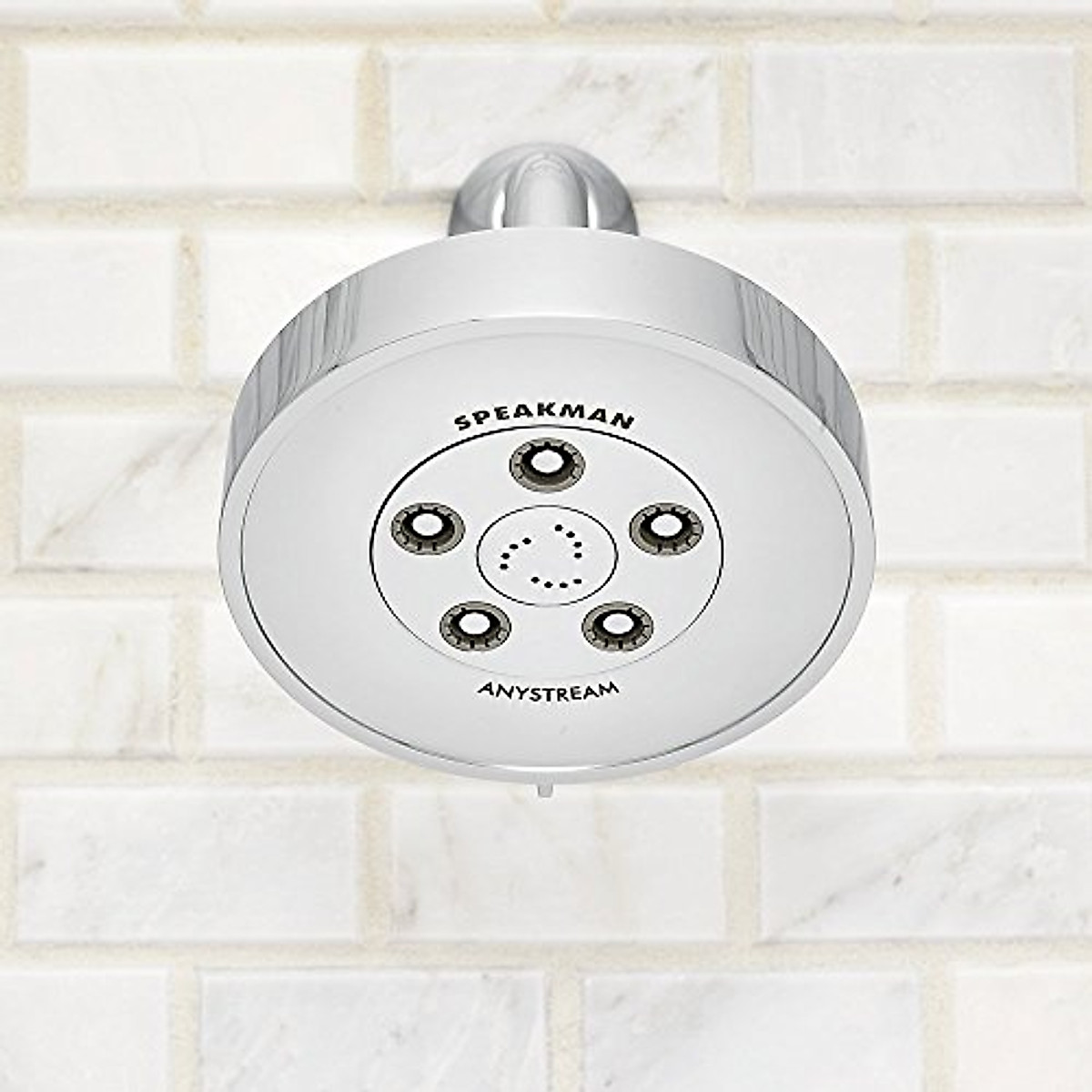 Speakman S-3010 Neo Anystream High Pressure Adjustable 2.5 GPM Shower Head, Polished Chrome