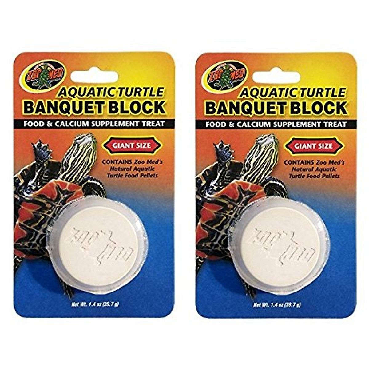 Zoo Med Aquatic Turtle Banquet Block, 2 Count