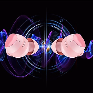 Urbanx Street Buds Plus True Bluetooth Earbud Headphones for Google Pixel 4a - Wireless Earbuds w/Noise Isolation - Pink (US Version with Warranty)