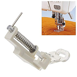 Free-Motion Darning Quilting Embroidery Sewing Machine Presser Foot - Fits All Low Shank Singer, Brother, Babylock, Euro-Pro, Janome, Kenmore, White, Juki, New Home, Simplicity, Elna and More