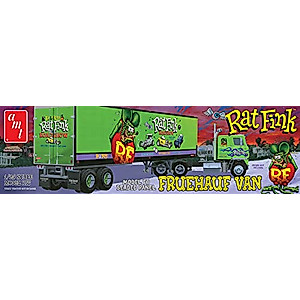 AMT - Fruehauf Beaded Van Trailer Hauler - Rat Fink