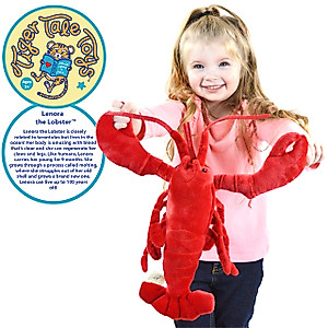 TigerHart Lenora The Lobster - 15 Inch Stuffed Animal Plush